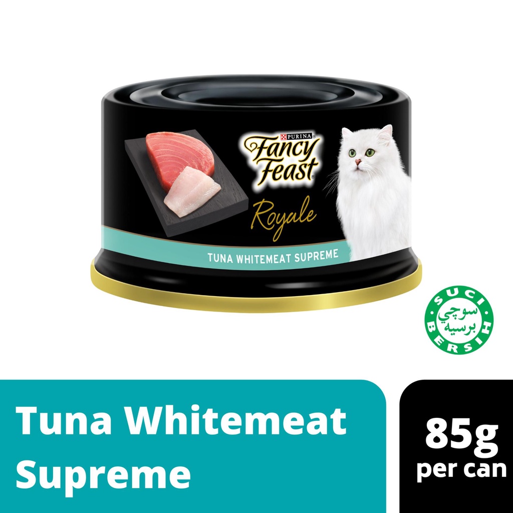 ROYALE FANCY FEAST TUNA WHITEMEAT SUPREME 24CAN X 85G | Shopee Malaysia