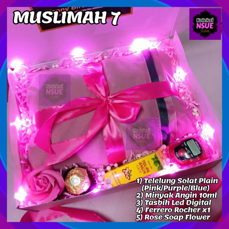 MUSLIMAH Hadiah Birthday Hari Jadi Untuk Perempuan Wanita Ibu Surprise ...