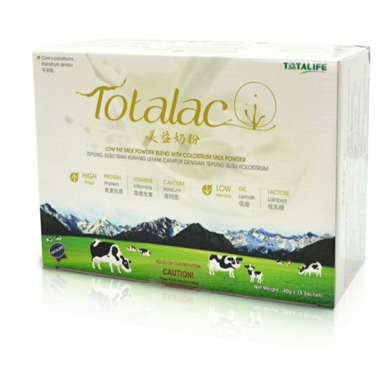 Totalife's Totalac - IgG 300mg Cow Colostrum Milk Powder | Shopee Malaysia
