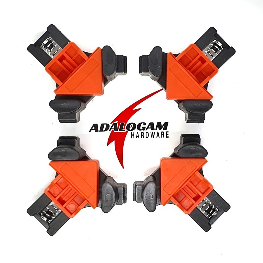 Solid Corner Clamp Set 4pcs - Corner Clamps 5-22mm | Shopee Malaysia