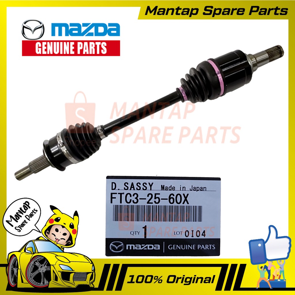 MAZDA GENUINE PARTS LEFT RIGHT AXLE ASSY DRIVE SHAFT MAZDA 3 SKYACTIV 2 ...