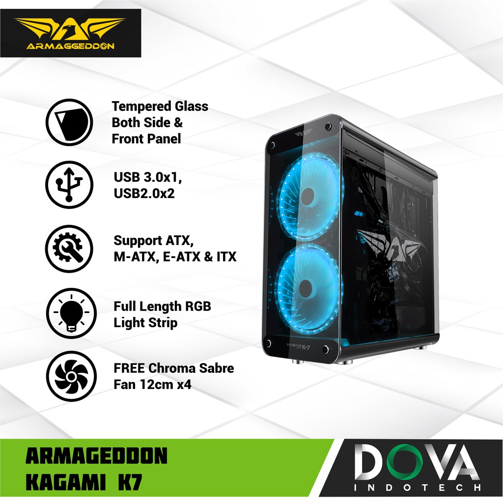 Casing Armaggeddon Kagami K7 | Shopee Malaysia