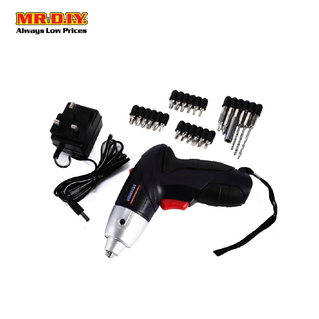 MR.DIY Cordless Screwdriver Drill Set CD003 Shopee Malaysia