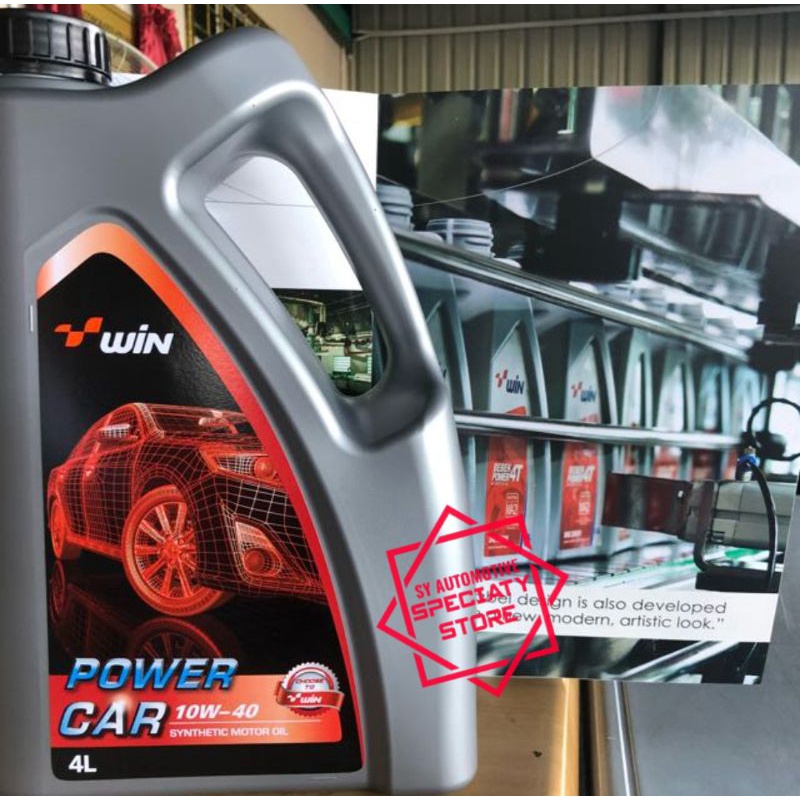 10-40 WIN Power Car engine oil SM SAE 10W-40/turbo charged gasoline car ...