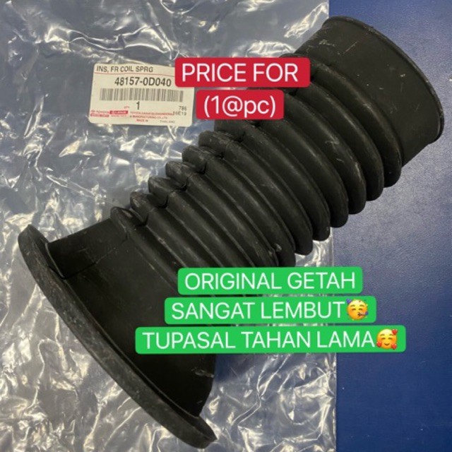 ORIGINAL TOYOTA VIOS NCP42 (2003-2007) FRONT ABSORBER COVER (1@pc ...