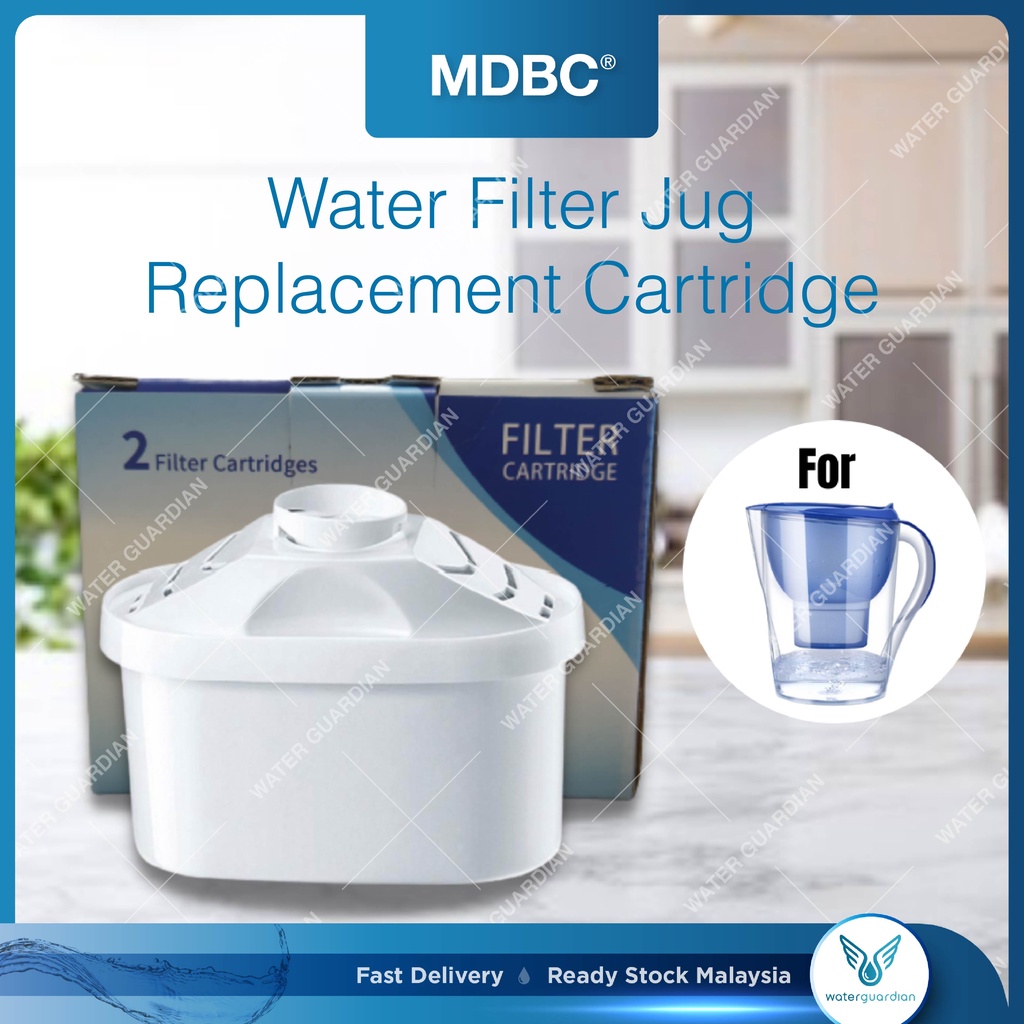 Water Filter Jug Replacement Cartridge Refill 3.5L Water Purifier ...