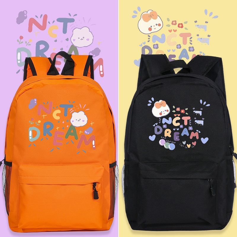 NCT Dream Backpack School Bag Students Girls Kawaii Travelbag Rucksack ...