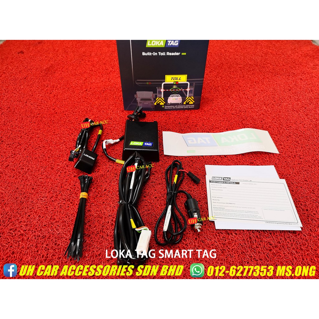 Loka Tag Smart Tag Toll Reader With LED Display [READY STOCK] | Shopee ...