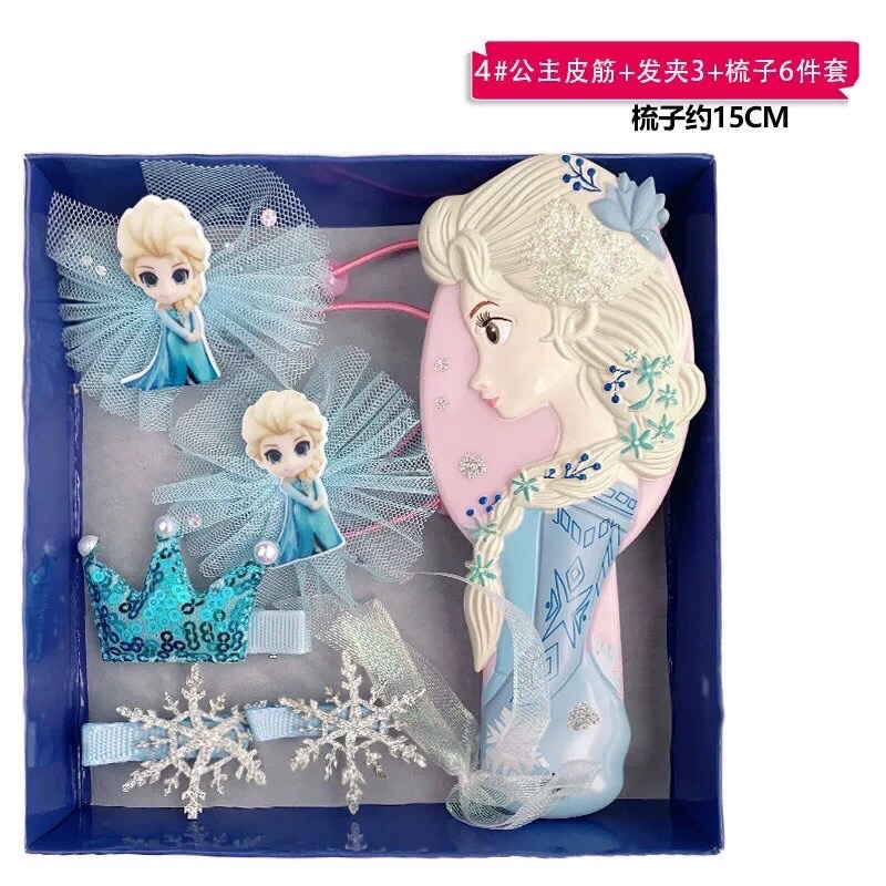 Hot Sales Frozen kids comb and hair pin / elsa comb set (set) with gift ...