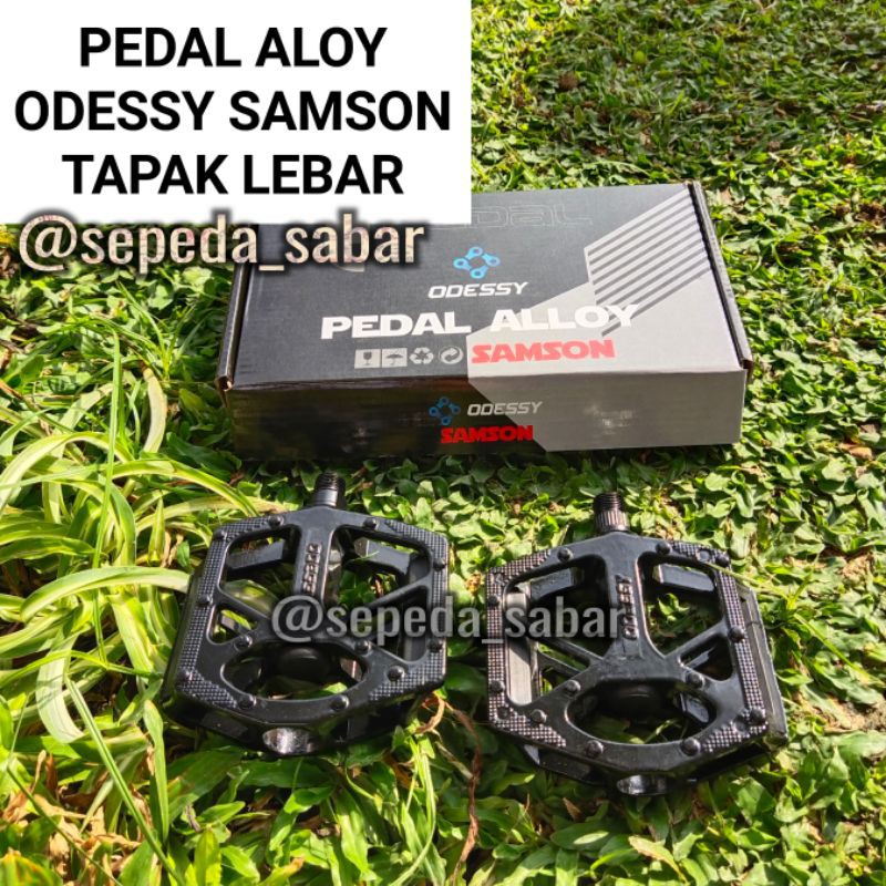 Aloy Odessy Samson Wide Footprint Pedal For Bmx Bike Folding Minion ...