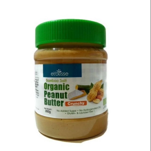Biogreen Etblisse Bamboo Salt Organic Peanut Butter - Smooth (350g ...