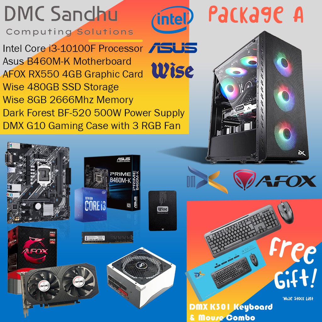 Gaming PC / Desktop PC / Pre-Built | Shopee Malaysia