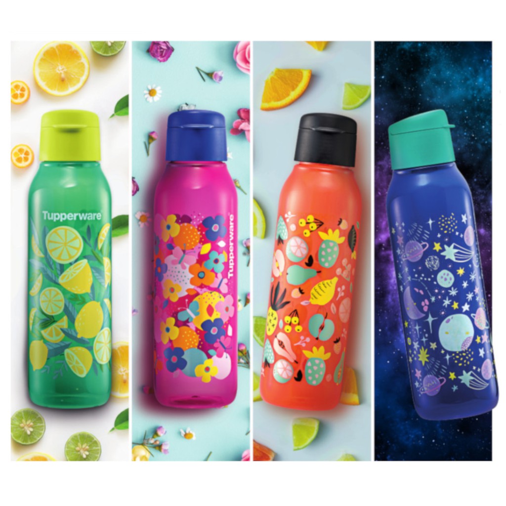 Tupperware Gift Set Artz Series Eco Bottle 750ml (4pcs) | Shopee Malaysia