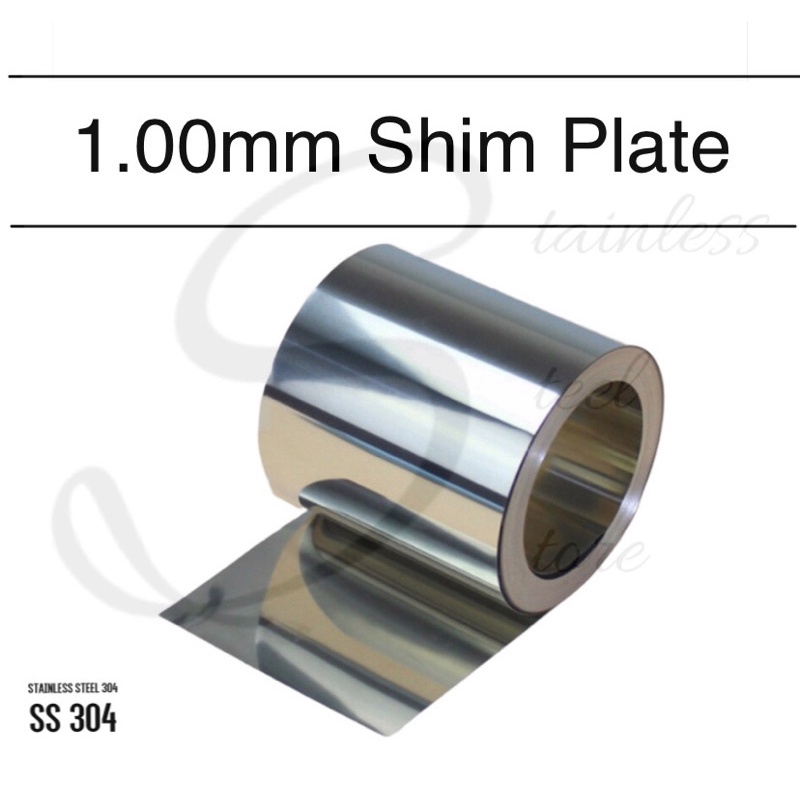 1.00mm Stainless Steel SS304 Shim Plate Spring Plate Spring Shim Coil ...