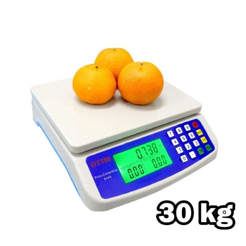 30kg /15kg TIMBANG mini Digital Price Computing Scale Kitchen Weighing ...