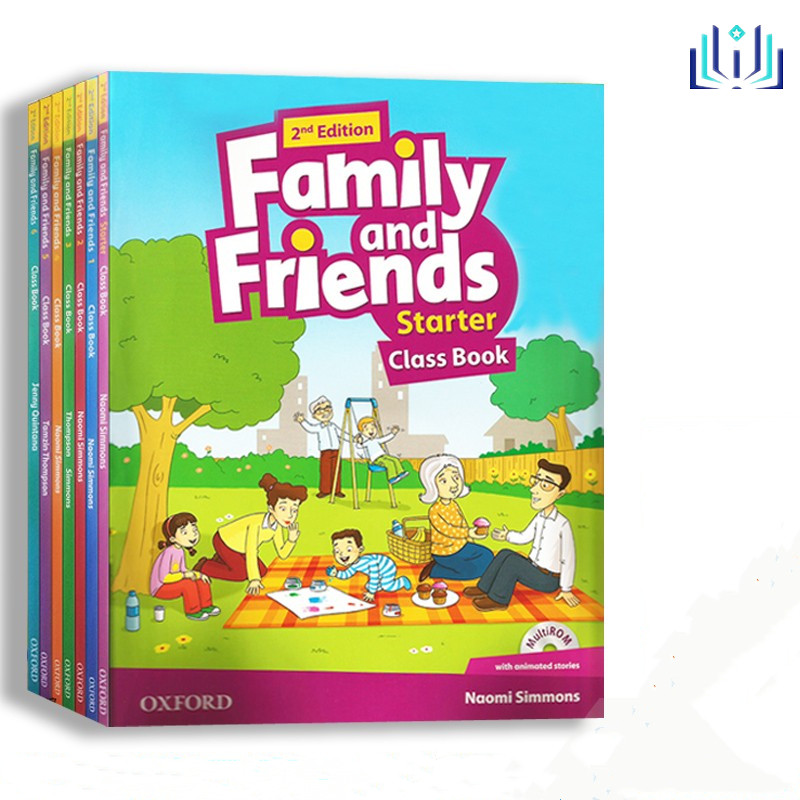 English “Family and Friends 2nd Edition Level Starter/1/2/3/4/5/6 ...