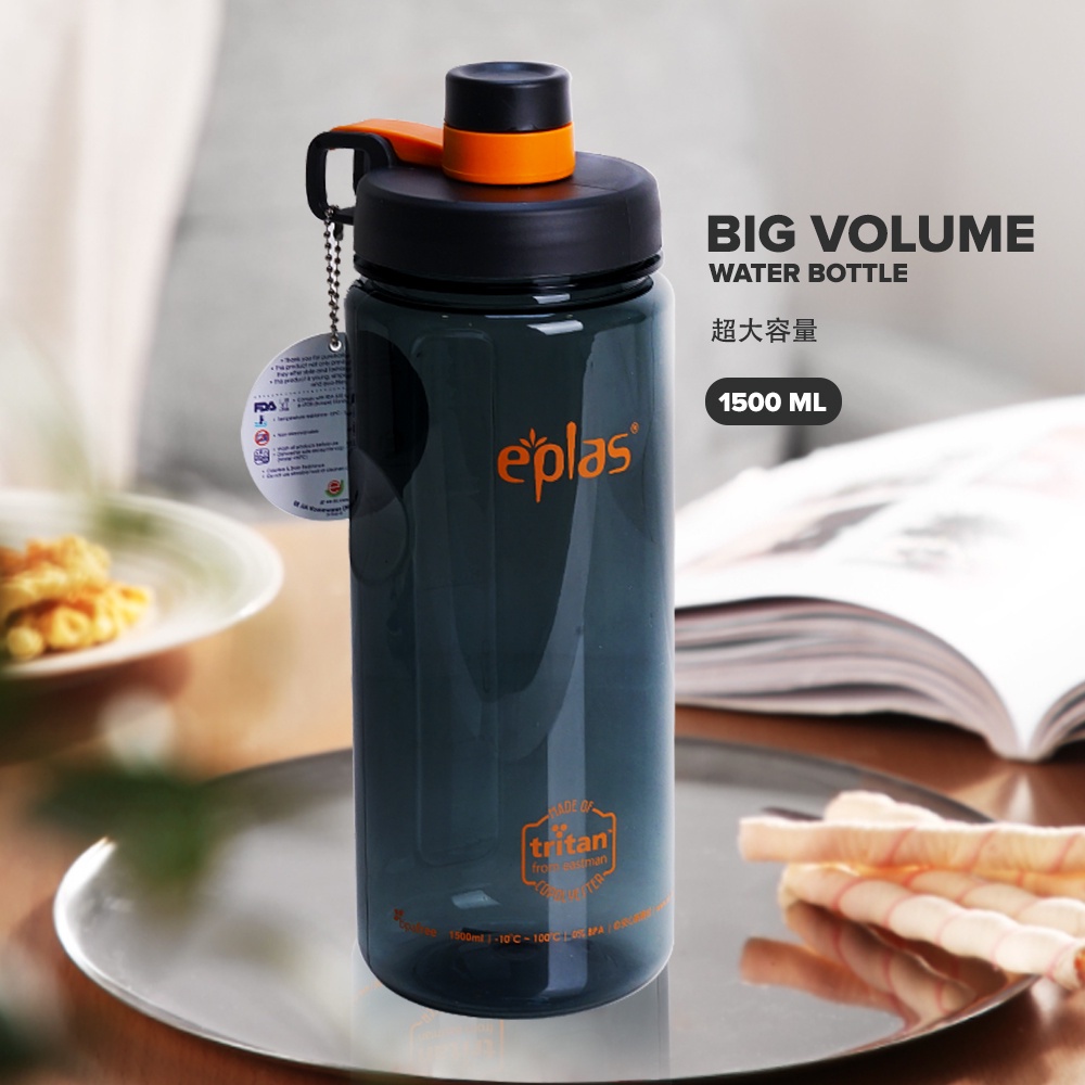 eplas BPA Free Portable Big Volume Elegant Drinking Water Bottle ...