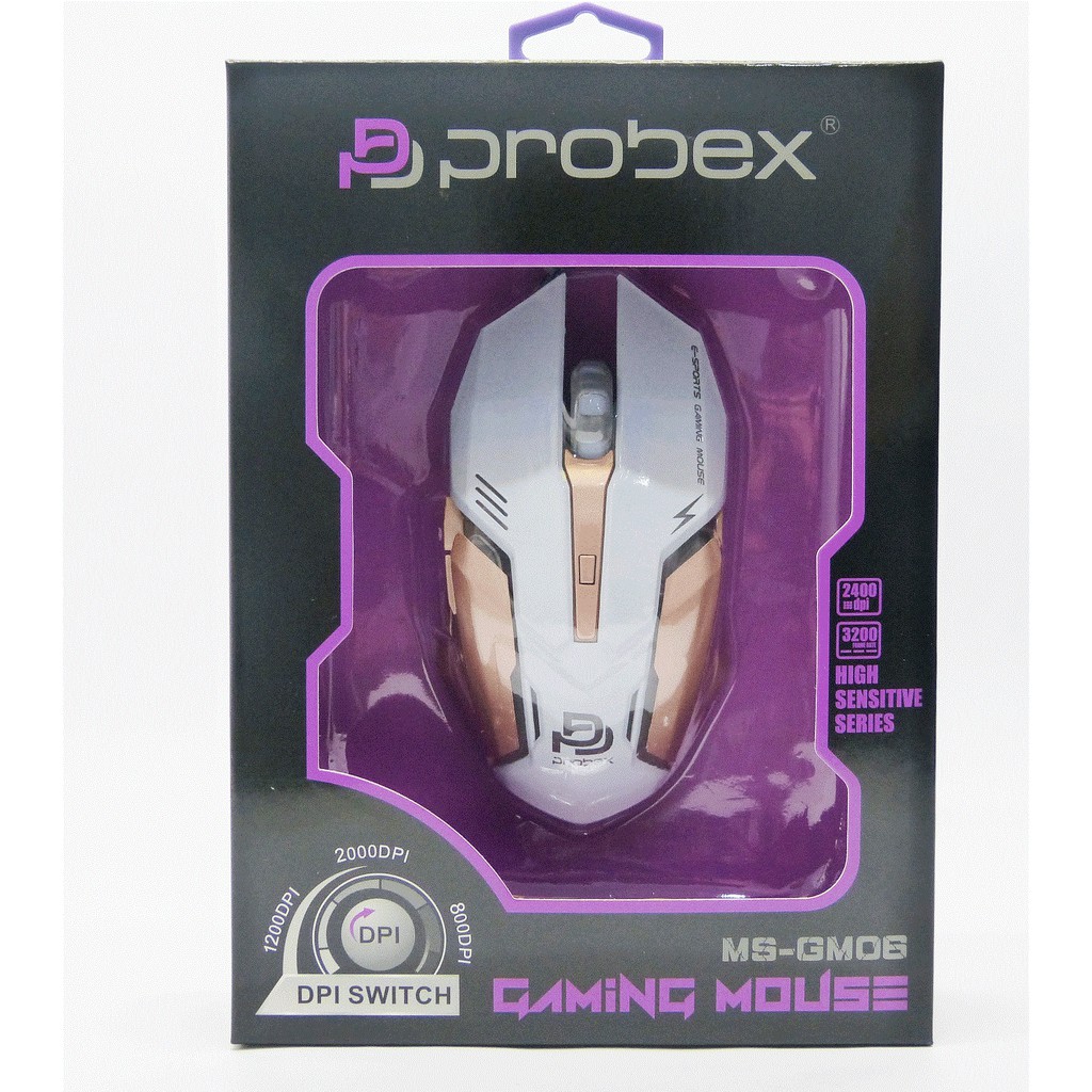 Probex Gaming Mouse with LED Light MS-GM06 | Shopee Malaysia