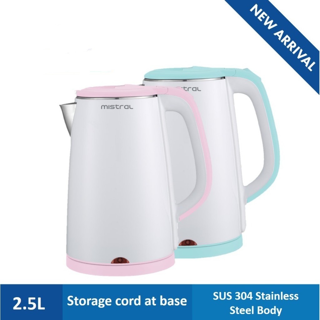 Mistral Electric Kettle MEK855 (Cool Touch) | Shopee Malaysia