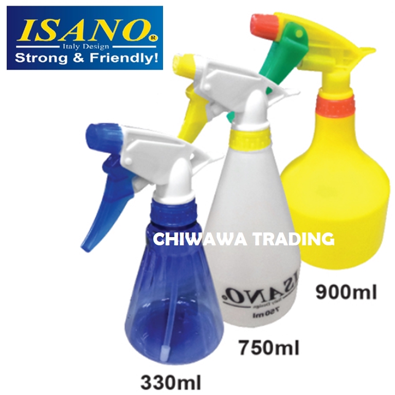 ISANO Garden Pressure Sprayer Adjustable spray nozzle Lubricant PVC ...