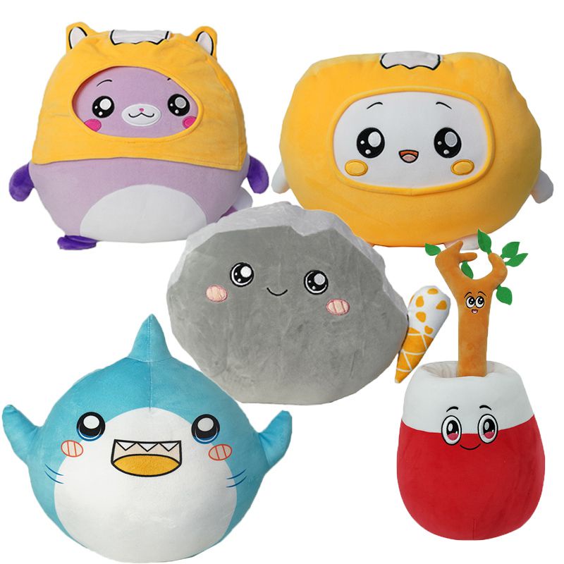 Boxy Foxy Lankybox Shark Rocky Sticky Stuffed Toys The Ultimate For ...