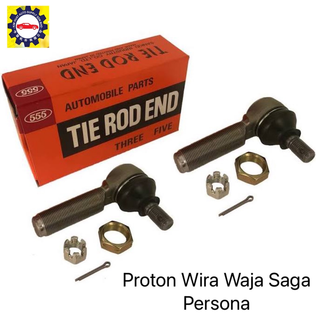 555 Tie Rod End Proton Wira Waja Saga Persona 1 Set SE7301 | Shopee ...