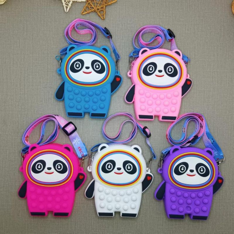 Colourful Cartoon Crossbody Cartoon Kid Bag ( Pop It Bubble Fidget ...