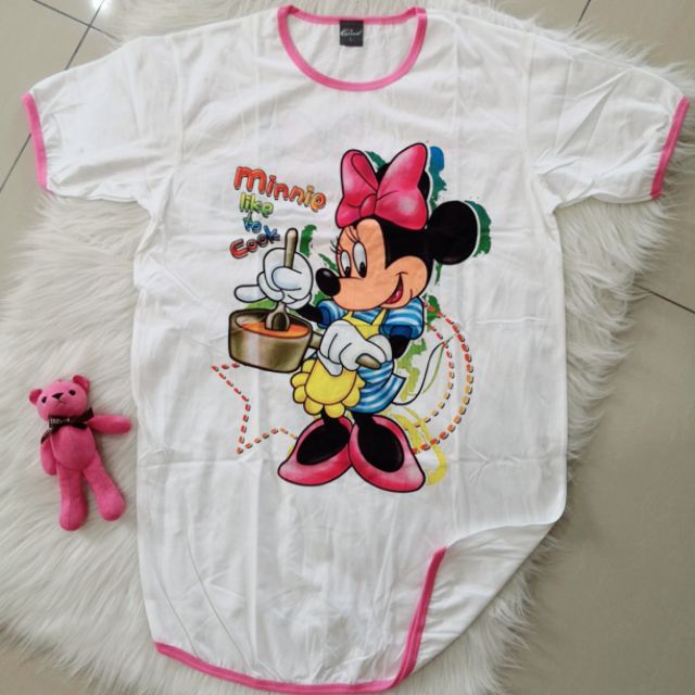 Minnie mouse Baju Tidur cartoon Women s pyjamas Plus Size cotton ...