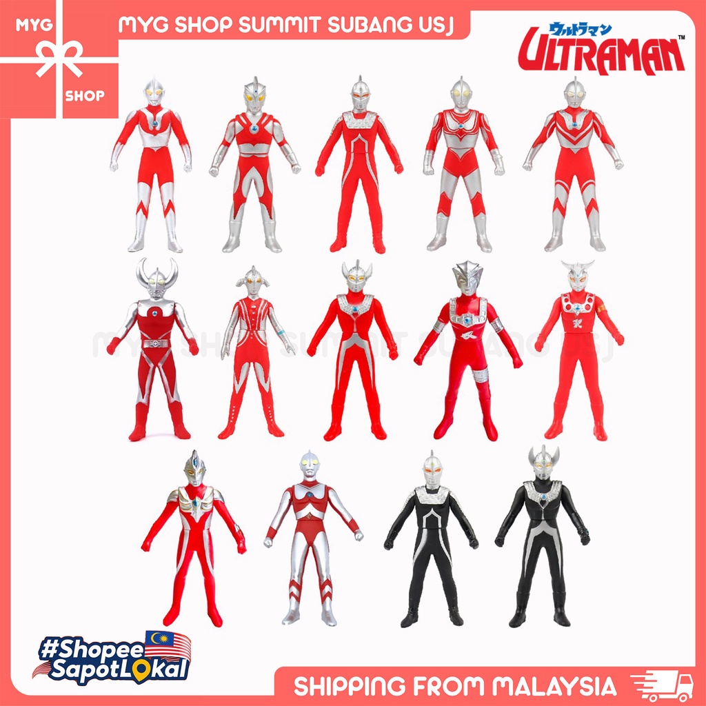 OEM BOOTLEG 13cm Ultraman Showa Era Ace Dark Ultraseven Taro Zoffy Leo ...