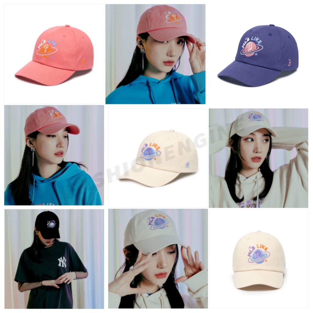 MLB LIKE Planet Unstructured Ball Cap 3ACP0371N | Shopee Malaysia