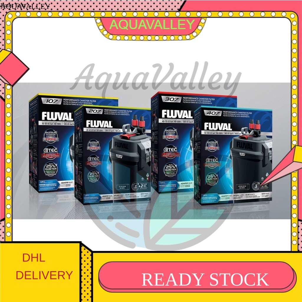 Fluval High Performance Canister Filter (207/307) | Shopee Malaysia