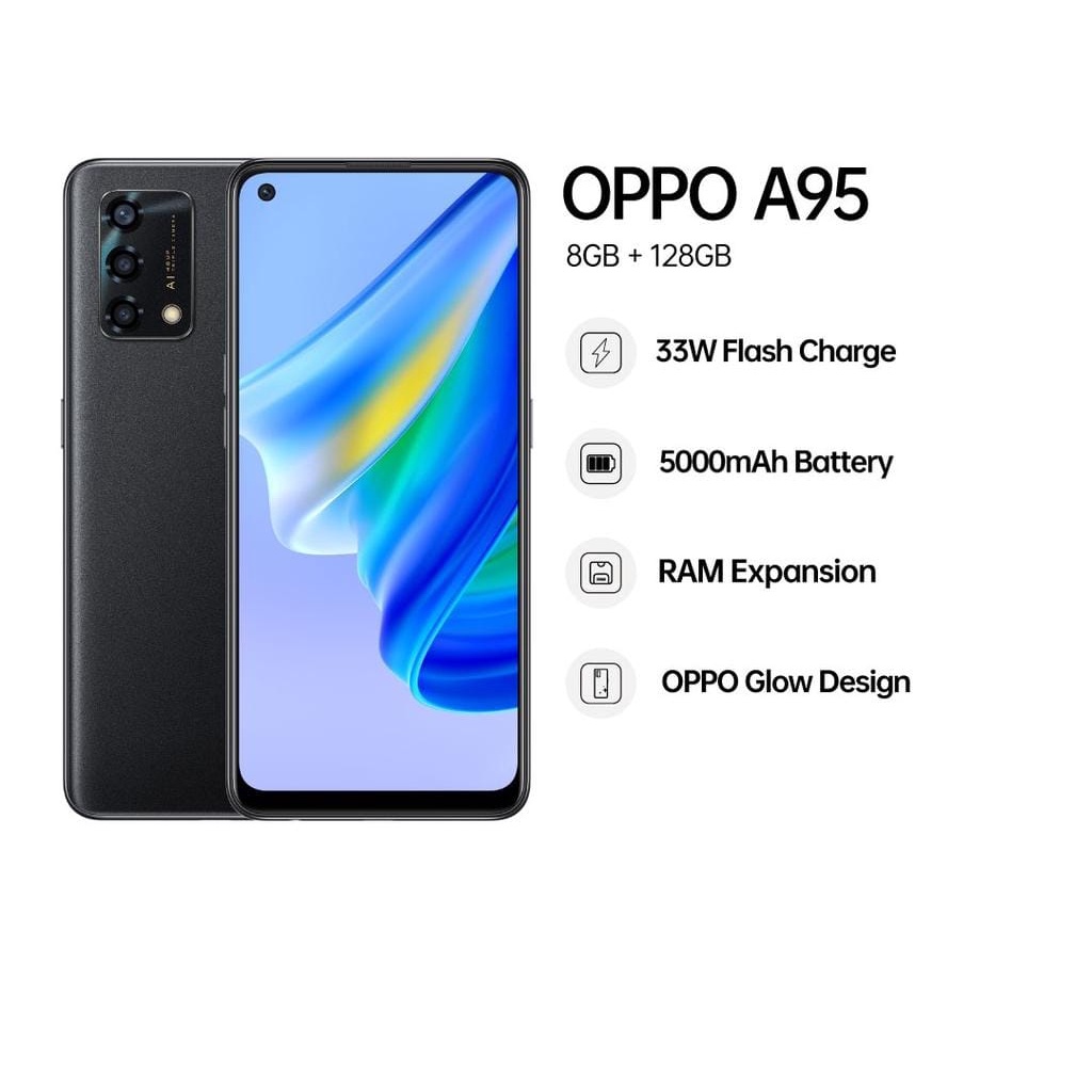 OPPO A95 RAM 8 BODY 128 GB | Shopee Malaysia