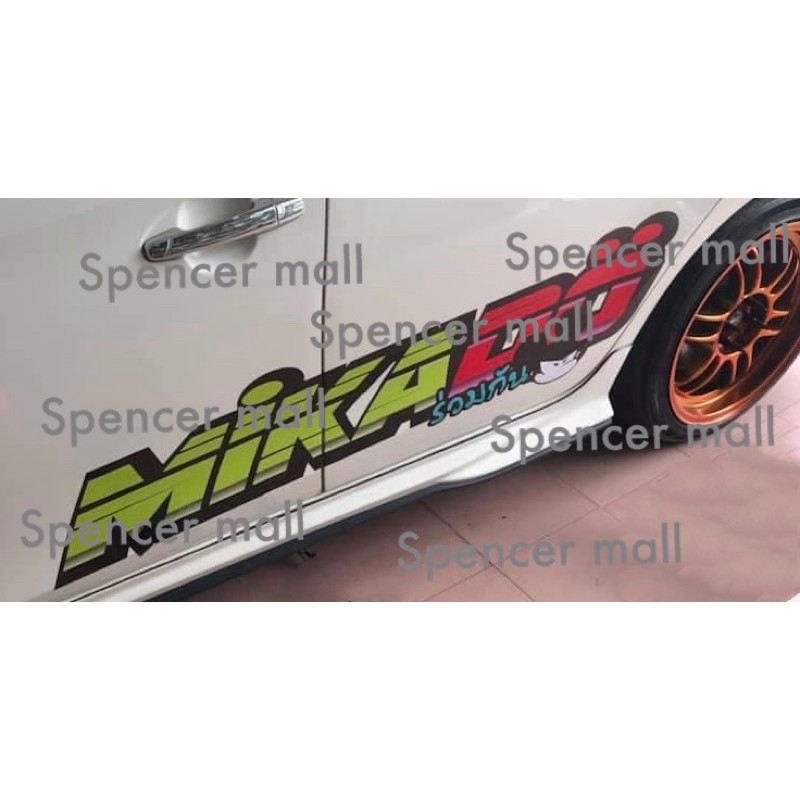 (Ready Stock) S377# 2pc Mikado Micky Thailand Vinyl Sticker | Shopee ...