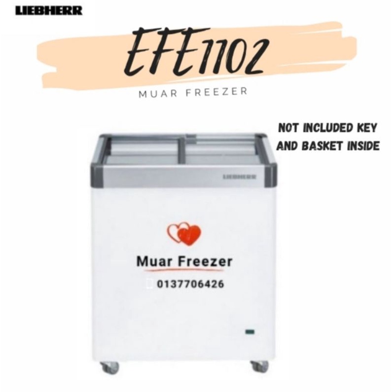 (MUAR FREEZER) LIEBHERR Flat Glass Sliding Door Freezer (NO LED) EFE ...
