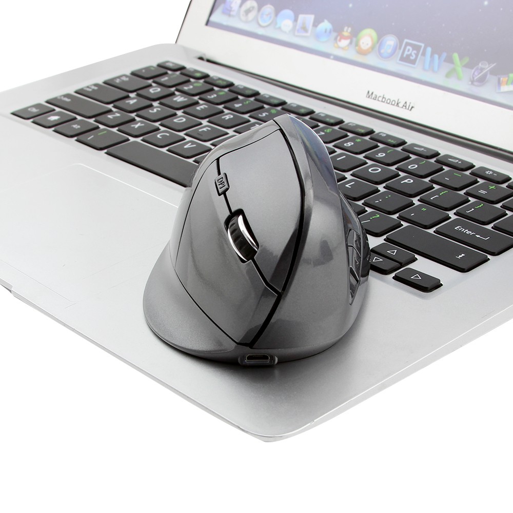 Wireless Gaming Mouse Optical Vertical 2.4G Rechargeable Mouse ...