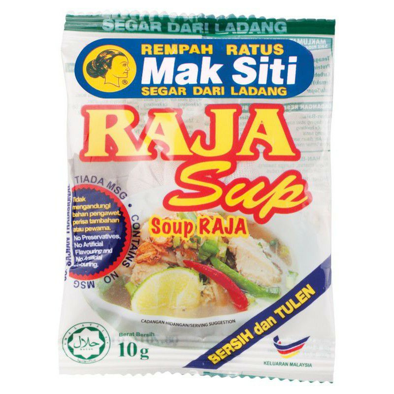 Halal【Mak Siti Sup Tulang/Sup Punjut/Sup Raja】10g | Shopee Malaysia