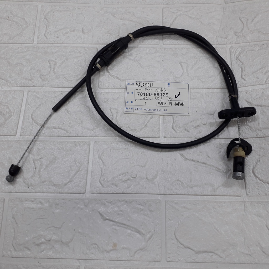 (1PCS YTZK 78180-89129) ACCELERATOR CABLE (MINYAK CABLE) (DIESEL) FOR ...