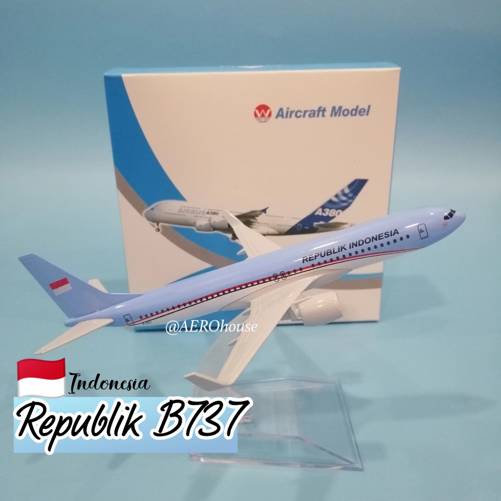 Latest Aeroplane/69 Aircraft Model- Republik Indonesia B737 Indonesia ...