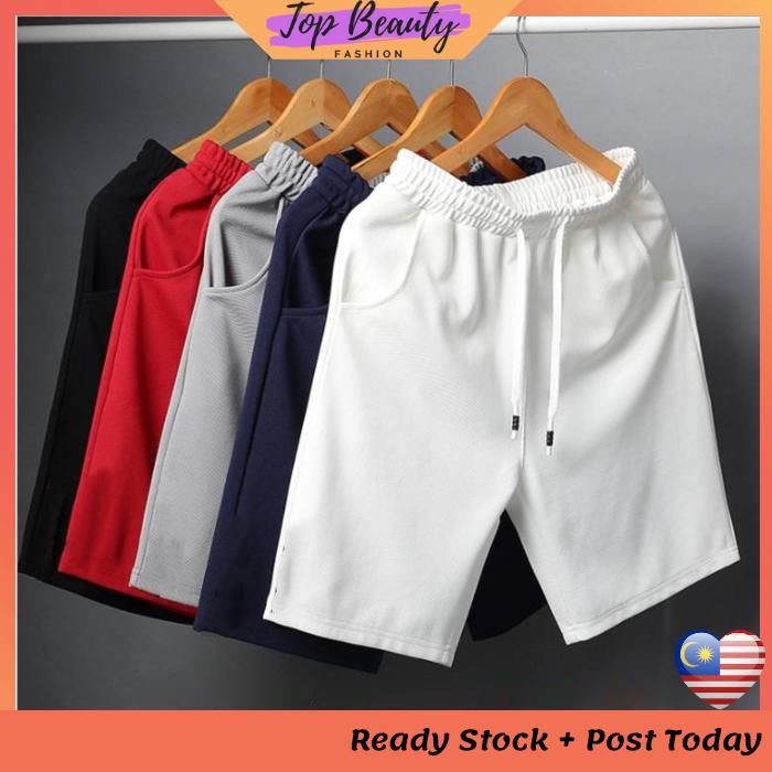 READY STOCK M-5XL Men Short Pants Sport Shorts Beach Shorts Casual ...