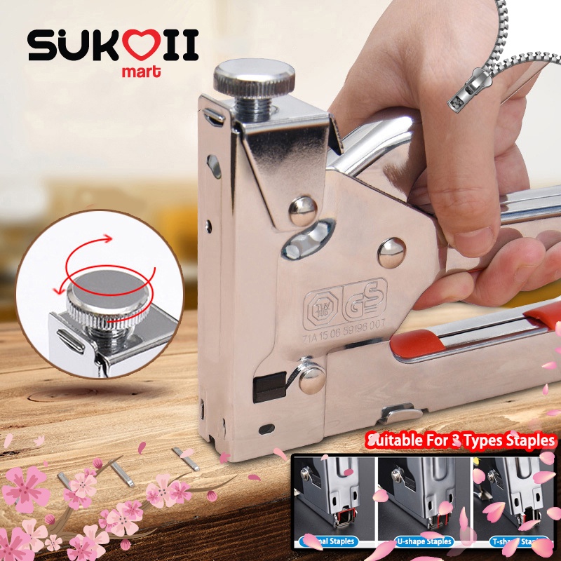 SKOI Manual Nail Gun Three Purpose U Type T Type Door Type Staples ...