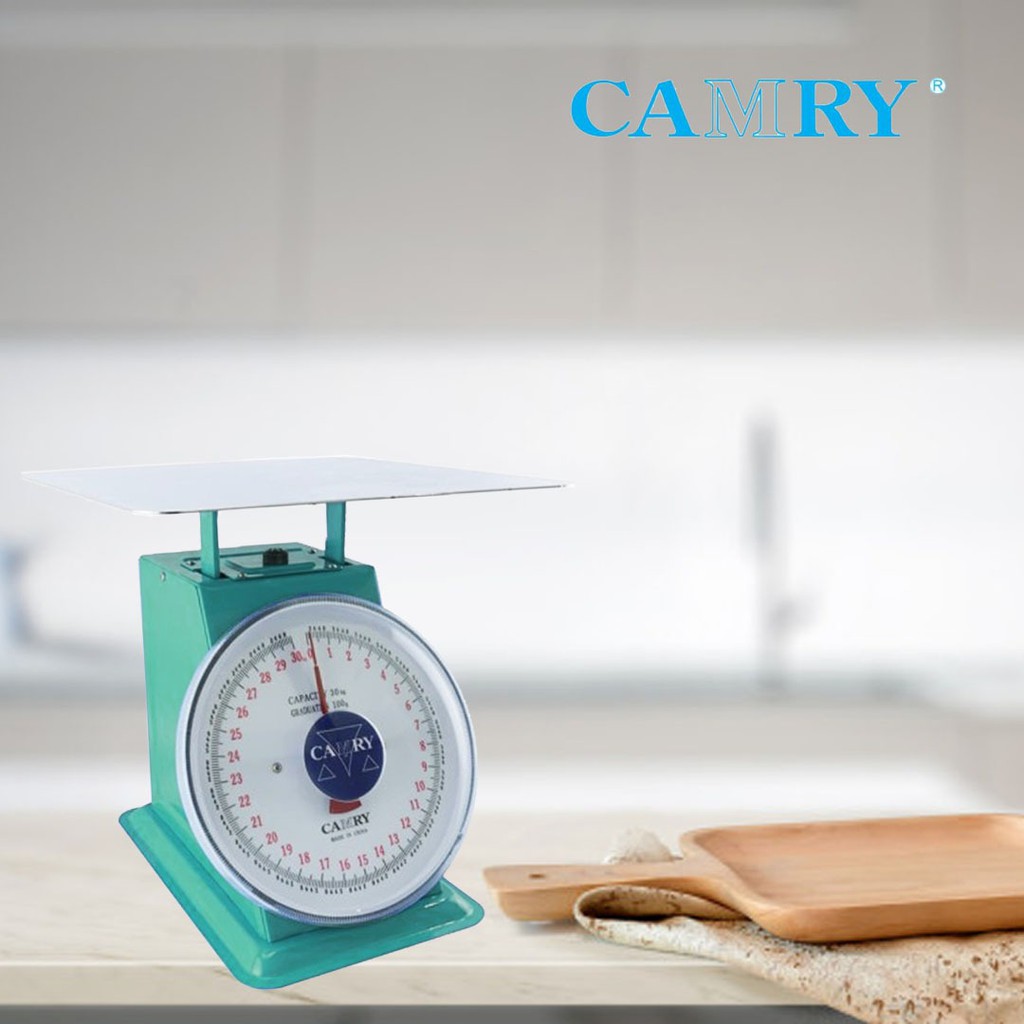 CAMRY ® l 30kg Mechanical Dial Spring Scale l Timbang Berat | Shopee ...