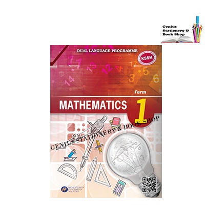 Buku Teks : Mathematics Form 1 (EDITION DLP) | Shopee Malaysia