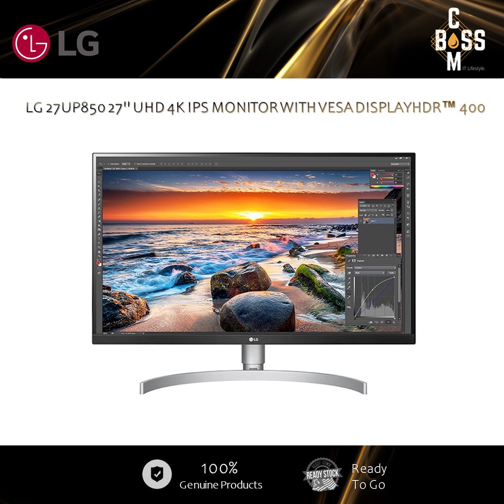 *ORI* LG 27UP850 27'' UHD 4K IPS MONITOR WITH VESA DISPLAYHDR™ 400 (27 ...