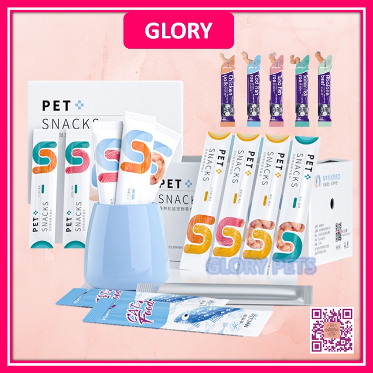 Cat Teaser Stick Treat Snack Tasty Food Snek Anak Kucing Creamy Treats ...