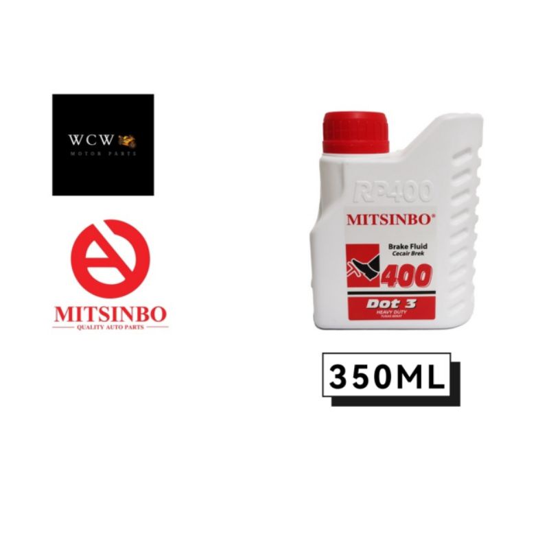 MITSINBO DOT 3 BRAKE FLUID (350ML) | Shopee Malaysia