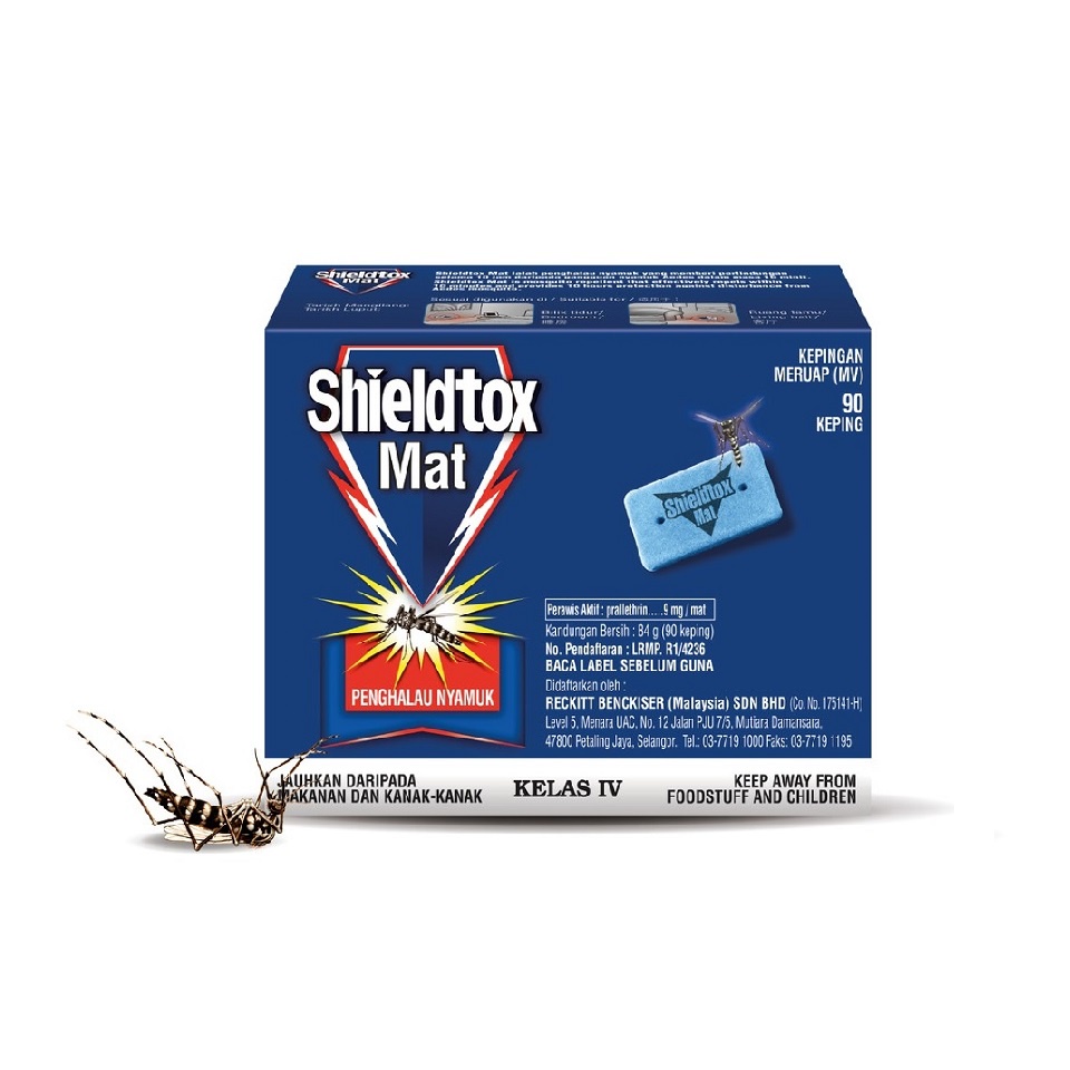 Shieldtox Corded Vapouriser Mat Refill (30 Pcs) | Shopee Malaysia