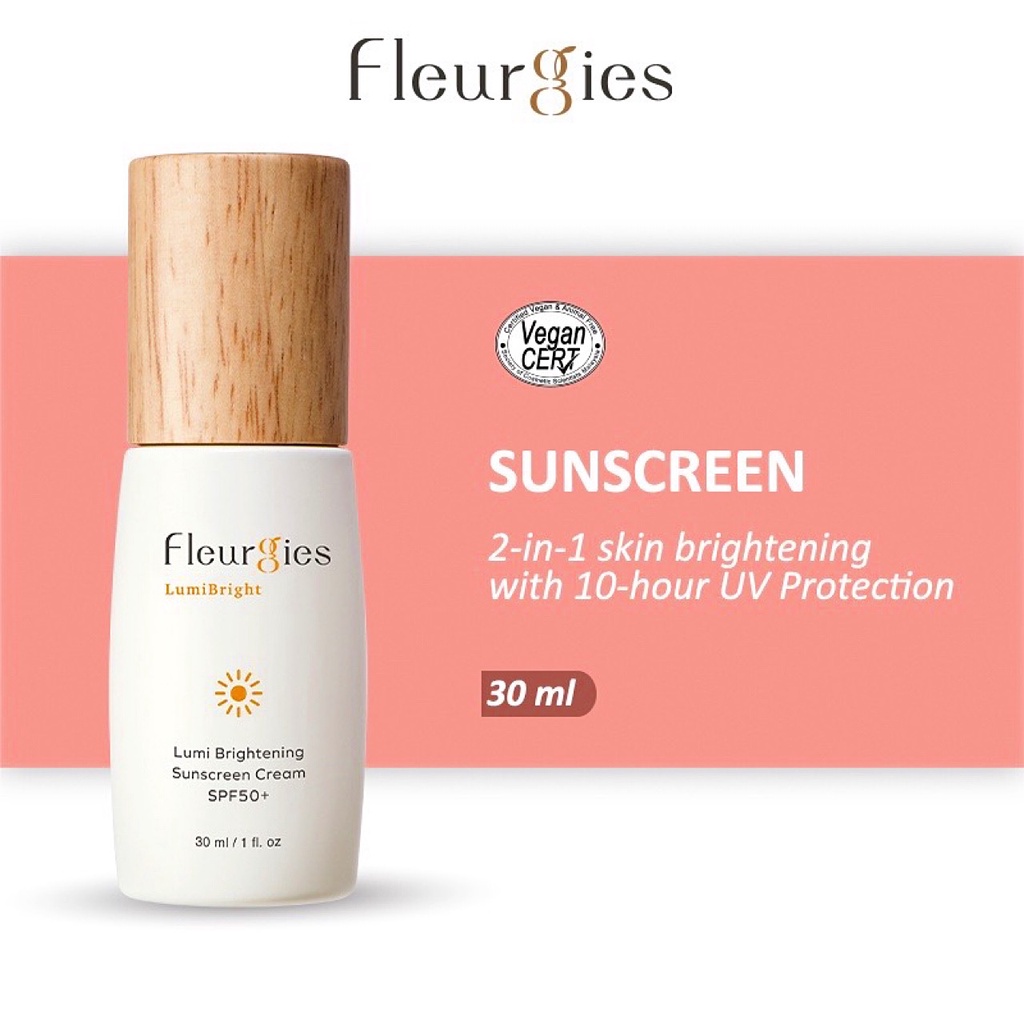 {Authentic} HerbaLine Fleurgies Lumi Brightening Sunscreen Cream SPF50 ...