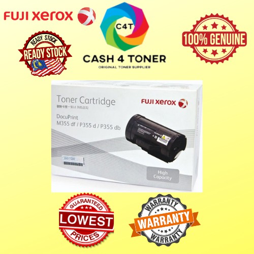 GENUINE Fuji Xerox P355 CT201938 (10K) DocuPrint M355df / P355d /P355db ...