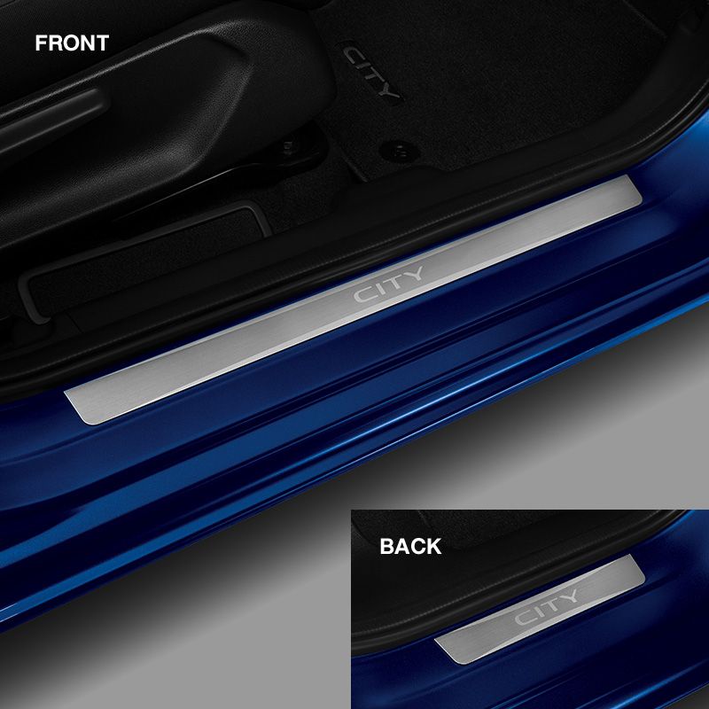 HONDA CITY SEDAN / HATCHBACK 2022-2024 SIDE STEP GARNISH STAINLESS ...