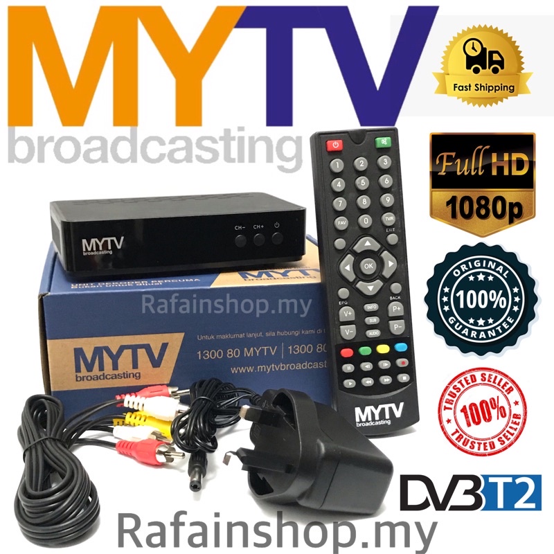 Original Mytv Decoder DVB-T2 | Shopee Malaysia